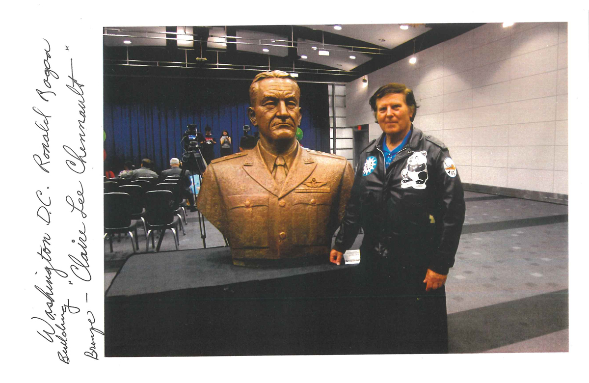 Danny Petach, Historian, Claire Chennault Statue | THE FLYING TIGERS ...