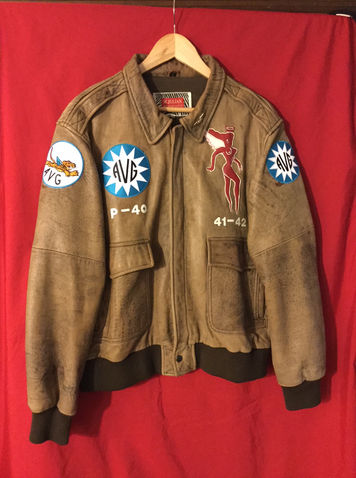AVG Hells Angel jacket | THE FLYING TIGERS | JOHNNIE PETACH