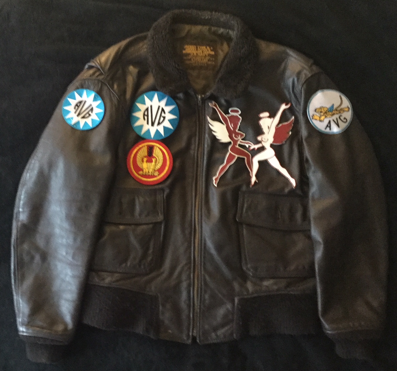 AVG Jacket Dancing Angels | THE FLYING TIGERS | JOHNNIE PETACH