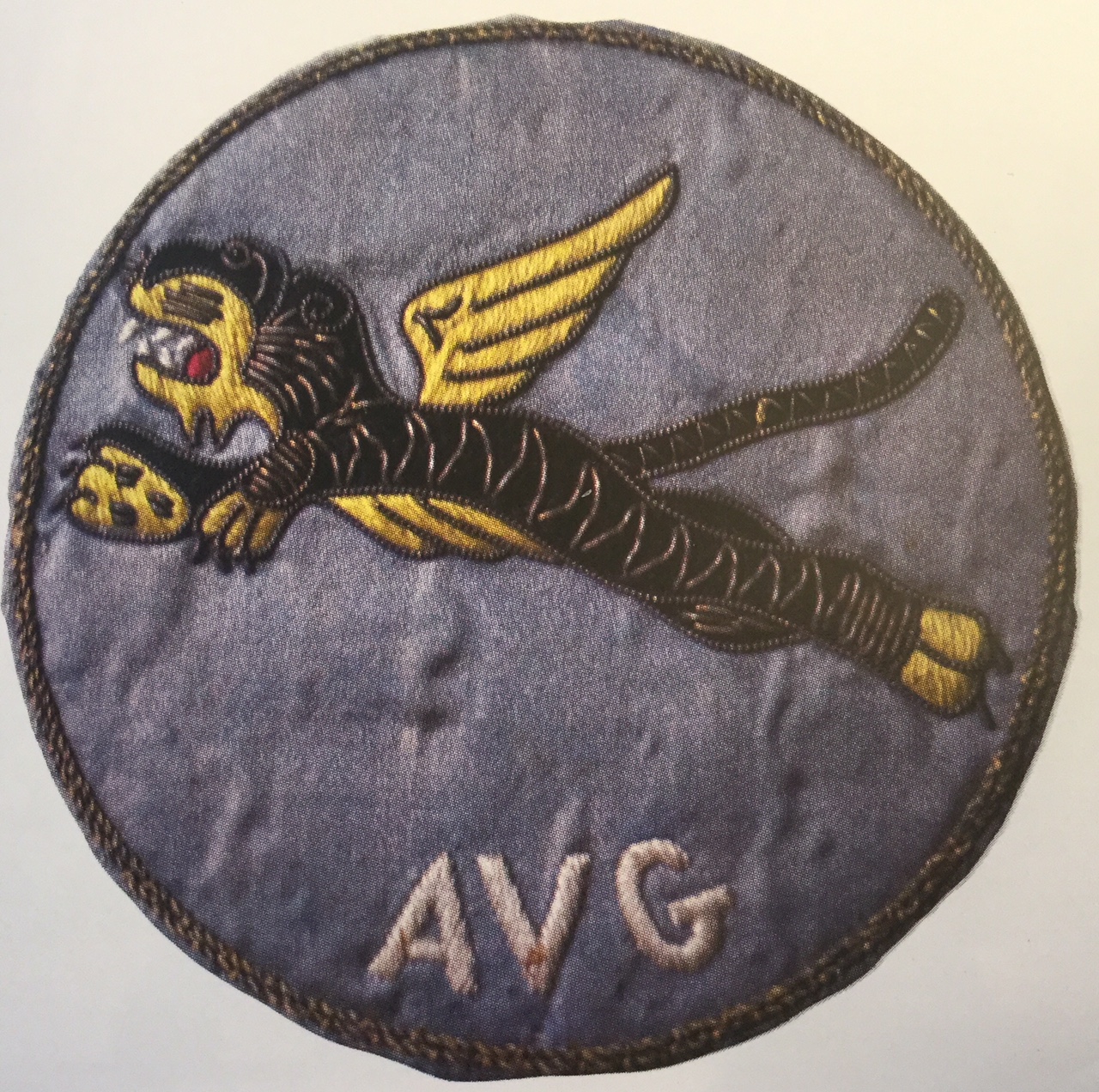 Original AVG patch | THE FLYING TIGERS | JOHNNIE PETACH